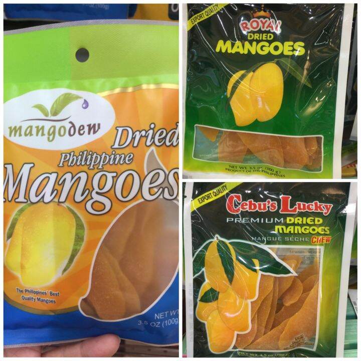 Mangodew/Royal/Cebu’s Lucky Dried Mangoes 100g | Lazada PH