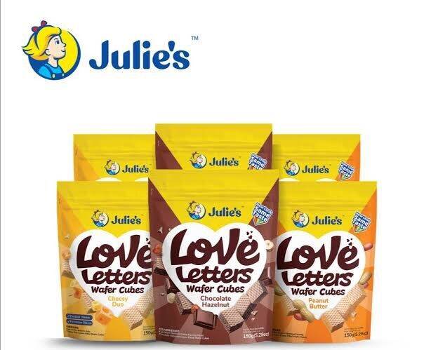Julie’s Love Letters Wafer Cubes 150g | Lazada PH