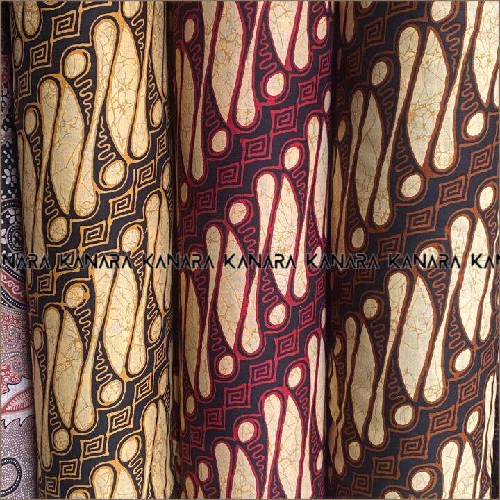 Kain Batik Katun 40's Motif Liris - Bahan Kemeja Batik - Harga Per ½ ...