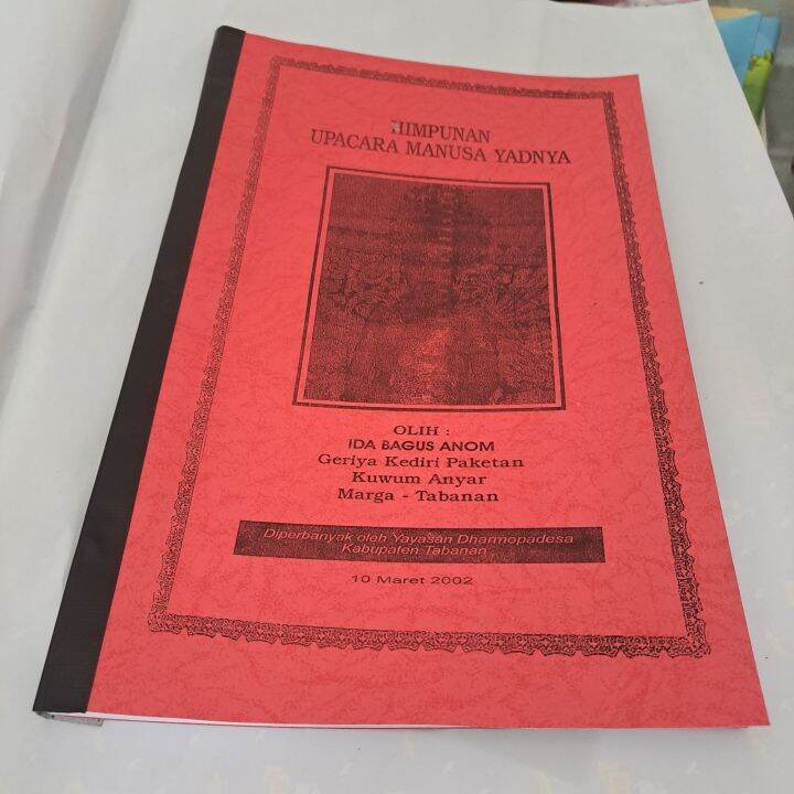 Buku Himpunan Upacara Manusa Yadnya Agama Hindu Ida Bagus Anom | Lazada Indonesia