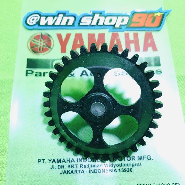 Gigi pompa oli gear gir pompa oli mio 125 Mio z Mio s Fino 125 x ride 125 Mio m3 soul GT 125 ...