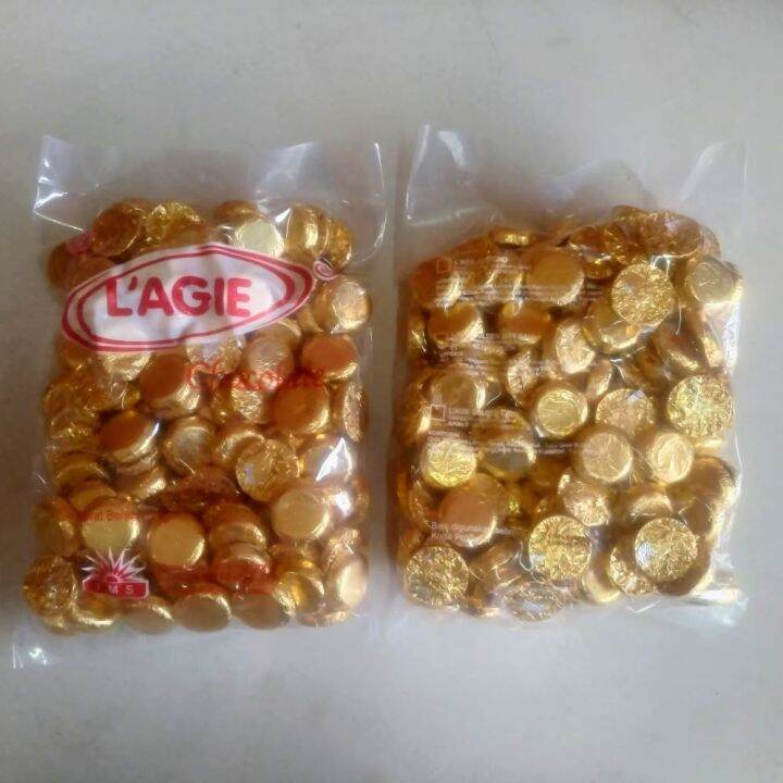 Coklat l'agie Coin Kismis 1kg Isi Banyak Cokelat Premium | Lazada Indonesia