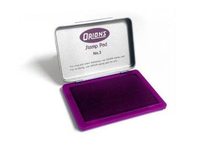 ORION STAMP PAD #2 #3 VIOLET | Lazada PH