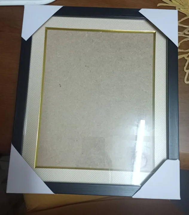 Picture frame for 9 x 11 inches Photo size with matting | Lazada PH