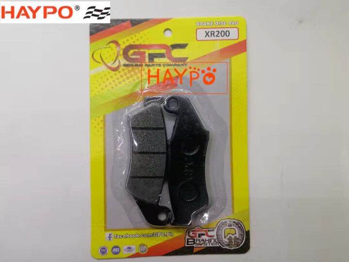GPC BRAND BRAKE PAD XR200 XR125 XR150 | Lazada PH