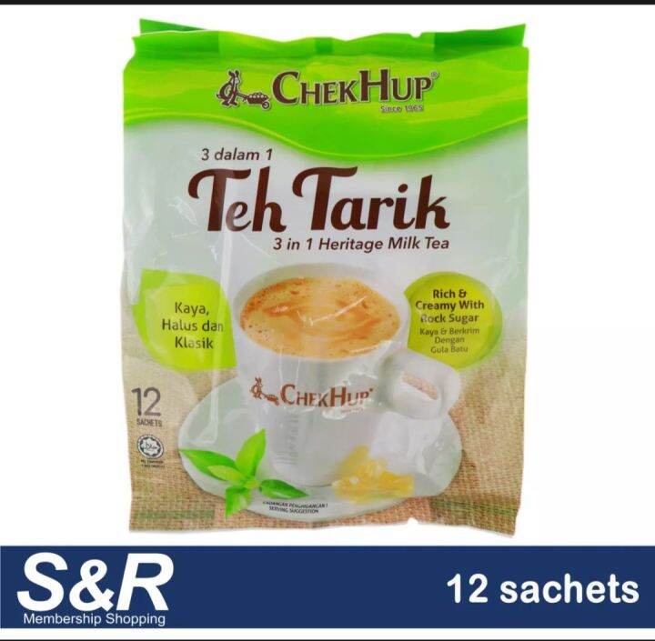 Chek Hup 3-in-1 Heritage Milk Tea 12 Sachets | Lazada PH