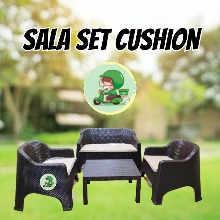 Jolly fortune Sala set with cushion 4in1 elegant matibay swak na swak ...