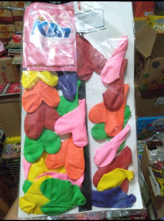 mainan Warung Anak balon love isi 24 pcs | Lazada Indonesia