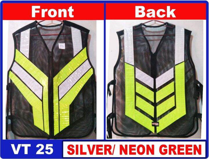 VT25 riders reflectorized vest 1 to 3 days ready fastest) | Lazada PH