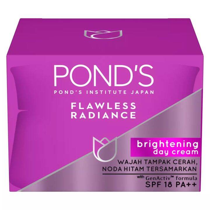 Day Cream Ponds Flawless Radiance Brightening 10gr With Niacinamide ...