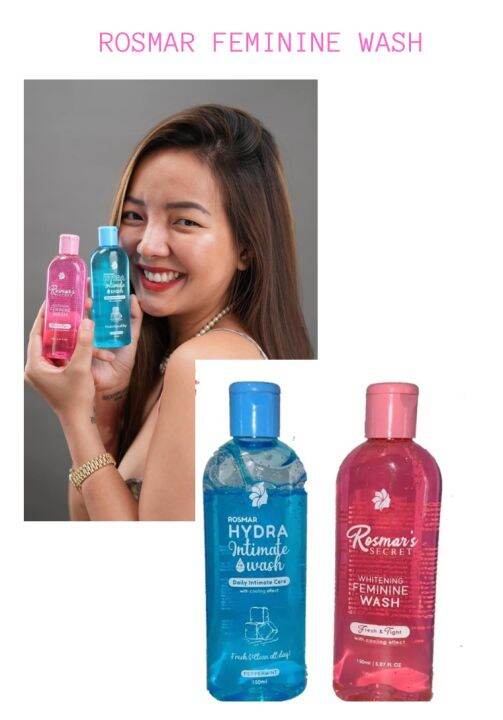ROSMAR SECRET FEMININE WASH 150ml | Lazada PH