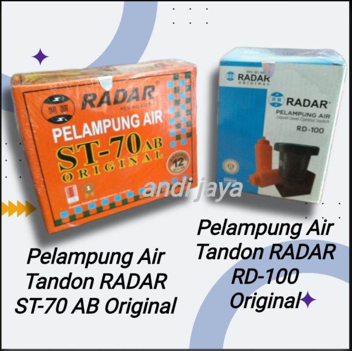 Pelampung Air Tandon RADAR ST-70 AB Original / Pelampung Air Tandon RADAR RD100 Original ...
