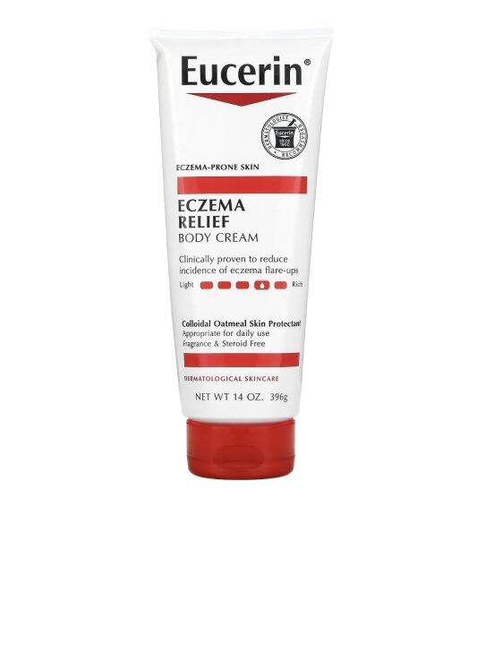 Eucerin Relief Body Cream Fragrance Free 396g | Lazada