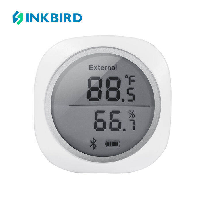 Inkbird IBS-TH1 Plus Bluetooth Temperature Humidity Data Recorder Logger Monitor Indoor/Outdoor ...