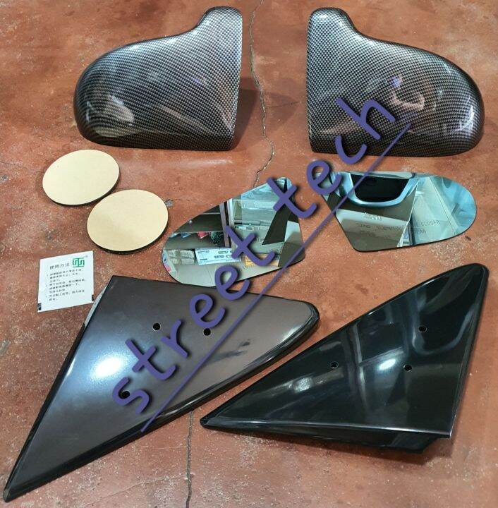 Honda Civic 1992-1995 2drs/Eg Hatchback Spoon Side Mirror Carbon (Blue ...