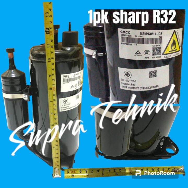 kompresor ac sharp 1pk R32 ksm93 original | Lazada Indonesia