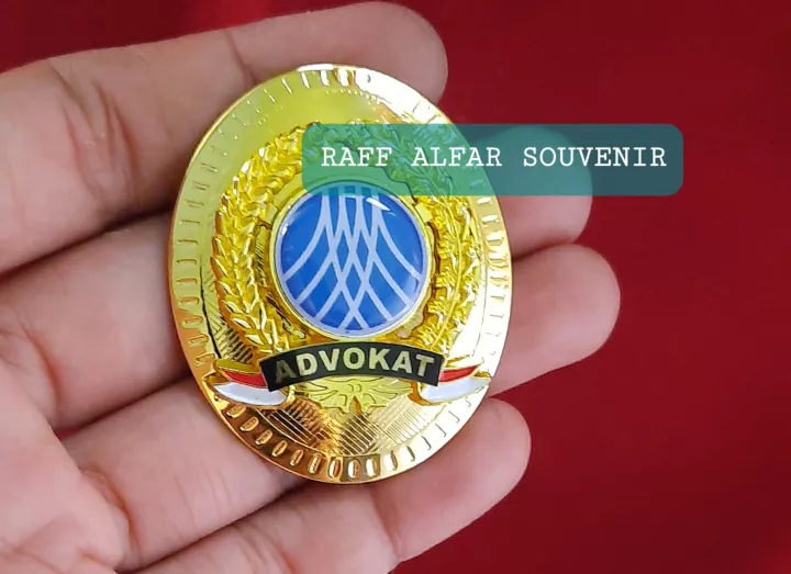 PIN PERADI LOGO BARU ~ LENCANA PERADI ~ PIN ADVOKAT PERADI | Lazada ...