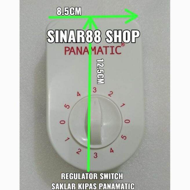 SWITCH SAKLAR CONTROL SPEED KIPAS ANGIN PLAFON DINDING GANTUNG ...