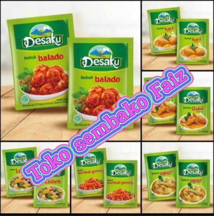 Desaku ladaku alfarian bumbu instan 12.5g 12 sacet | Lazada Indonesia