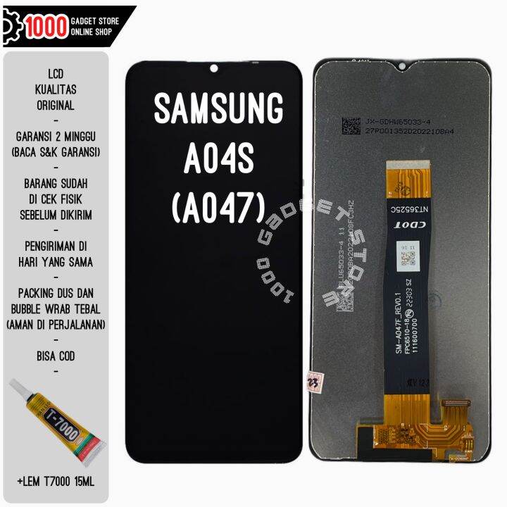 LCD SAMSUNG A04S A047/A047F FULLSET KUALITAS TERBAIK | Lazada Indonesia