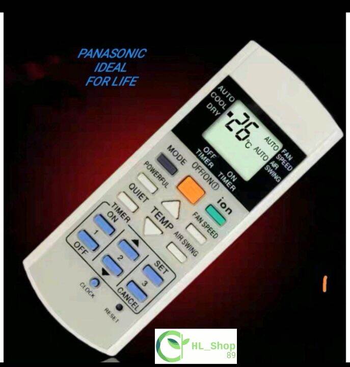 READY STOCK :- PANASONIC / NATIONAL AIR CONDITIONER REMOTE CONTROL | Lazada