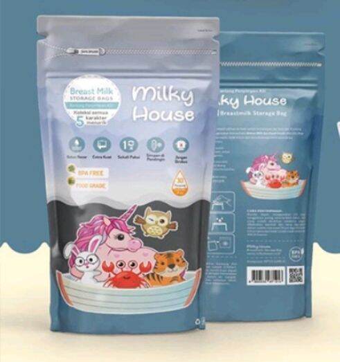 milky house kantong asi 120 ml isi 30 pcs per pack | Lazada Indonesia