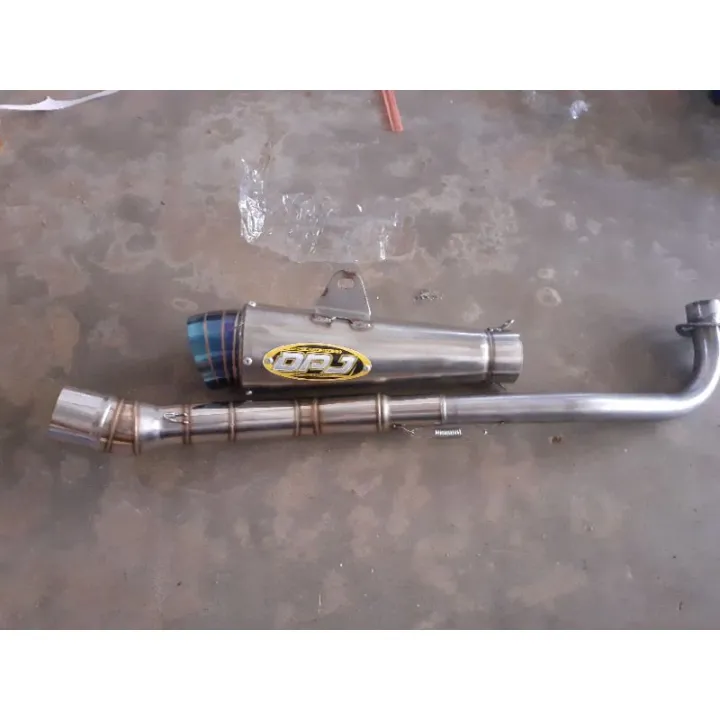 knalpot racing DPJ keong ujung blomon buat motor Vega Supra Jupiter ...