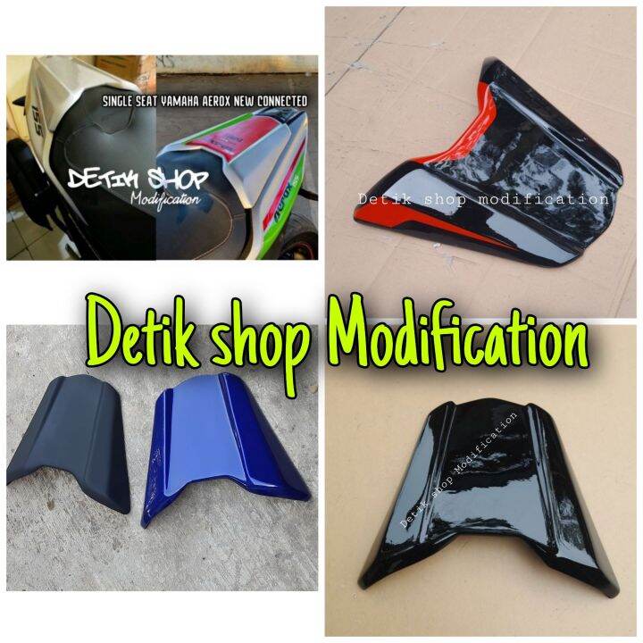 SINGLE SEAT AEROX CONNECTED SINGLE SEAT YAMAHA ALL NEW AEROX | Lazada ...