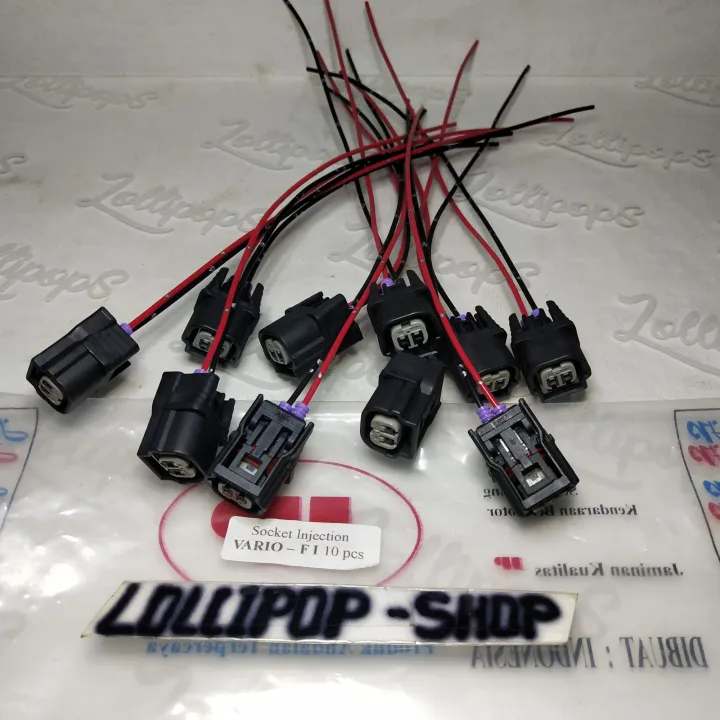 soket injection/soket injeksi honda vario fi/beat fi/scoopy fi/spacy fi ...