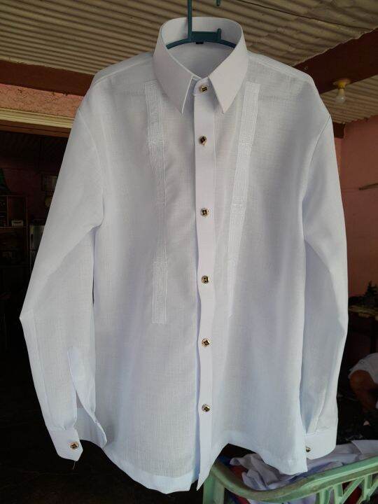 long sleeves barong Japanese jusi random computerized design | Lazada PH