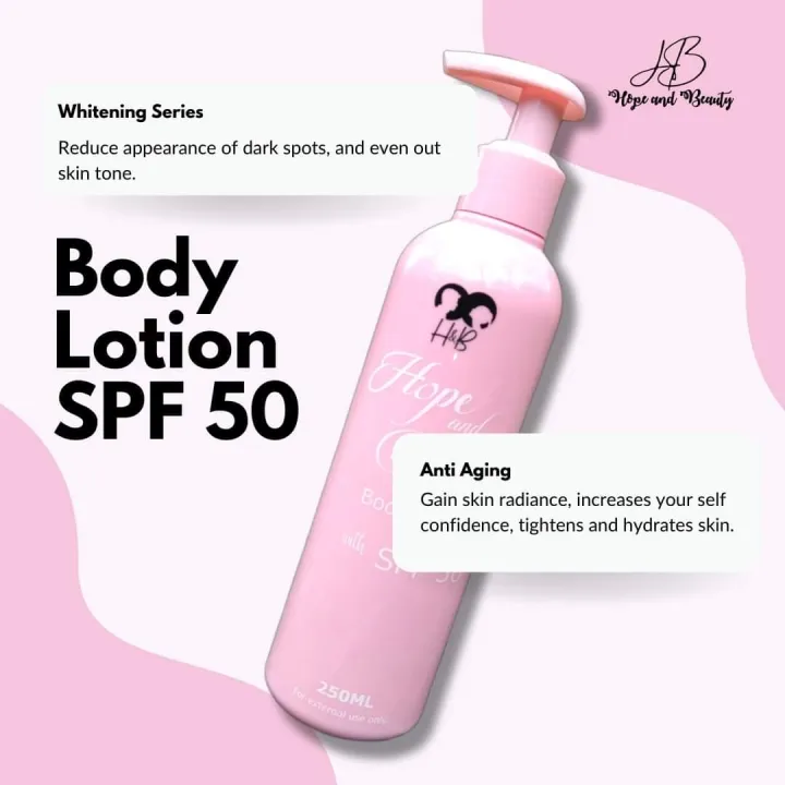 Hope & Beauty Body Lotion 250 ml | Lazada PH