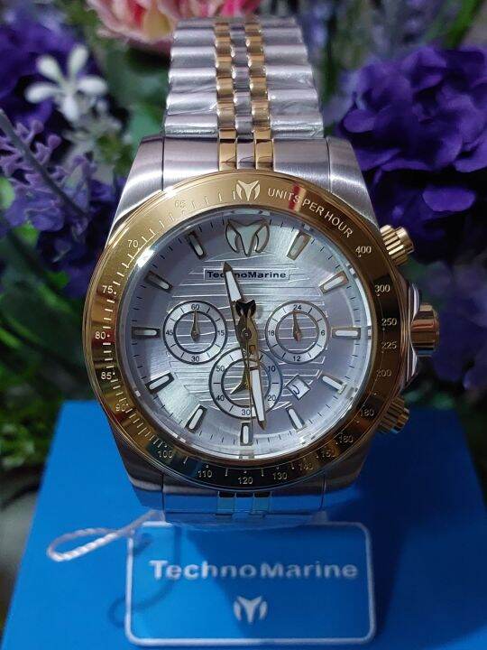 TechnoMarine GRAND MANTA RAY 2-Tone Stainless Steel Watch, 47mm, TM ...