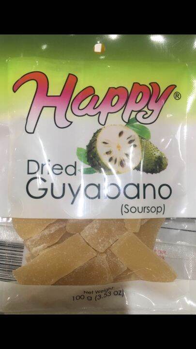 Happy dried guyabano (soursop) 100g cebu pasalubong delicacies | Lazada PH