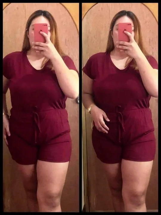 PLUS SIZE KIM ROMPER | Lazada PH
