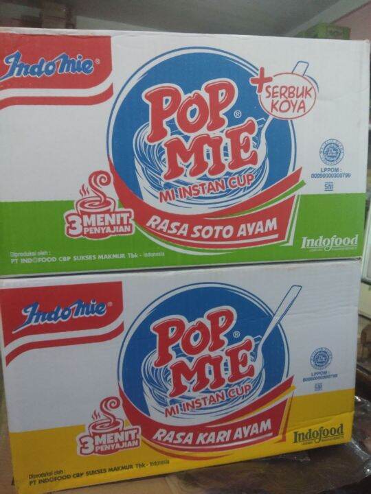 Pop Mie Mini 1 dus isi 24 cup | Lazada Indonesia