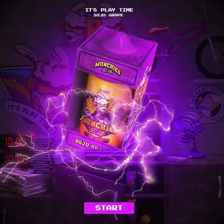 LIQUID MUNCHIES V3 SOJU GRAPE LIQUID MUNCHIES SOJU GRAPE 100ML BY JVS ...