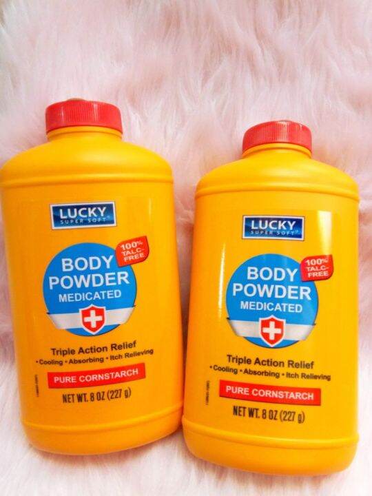 LUCKY MEDICATED BODY POWDER | Lazada PH
