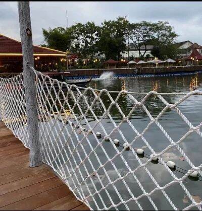 jual jaring outbound / jaring hammock / jaring pengaman orang / jaring ...