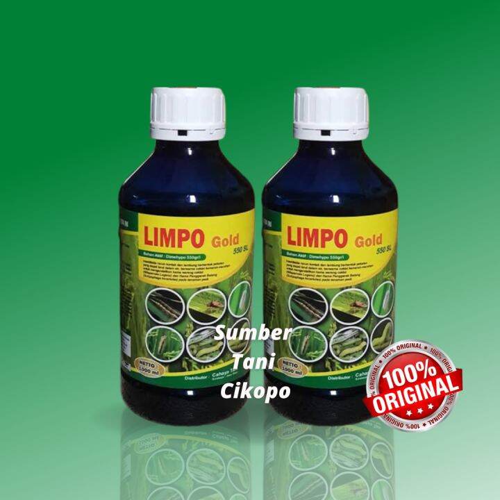 Insektisida Pembasmi Hama LIMPO GOLD 550 SL 1 Liter Behan aktif diosis ...