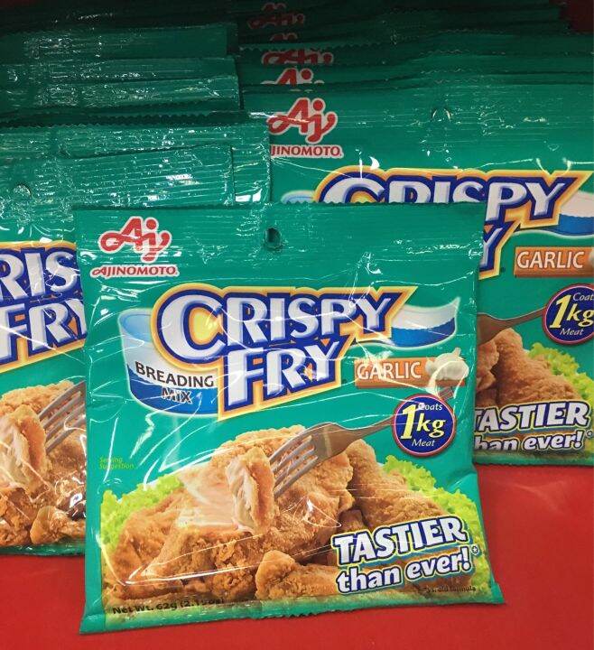 Crispy fry breading mix garlic 62 coats 1kg meat | Lazada PH