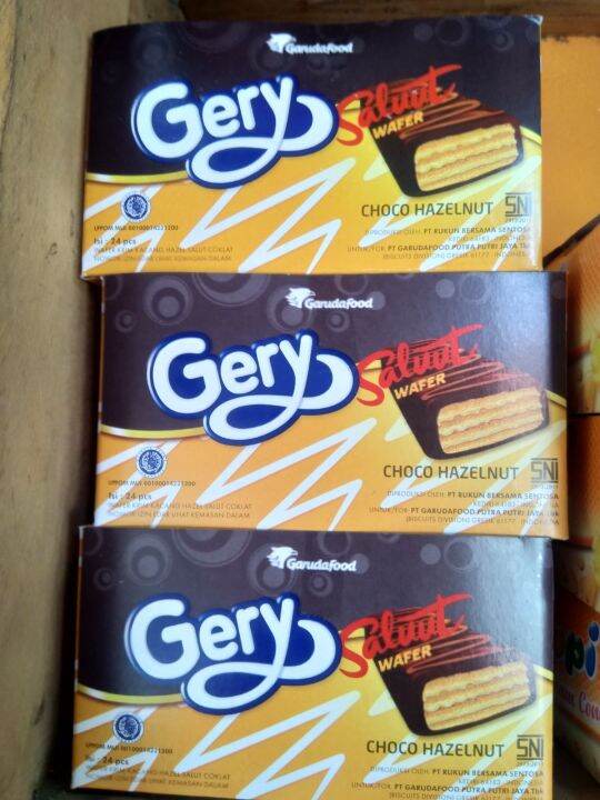 Gery salut wafer coklat hrg 12000, | Lazada Indonesia