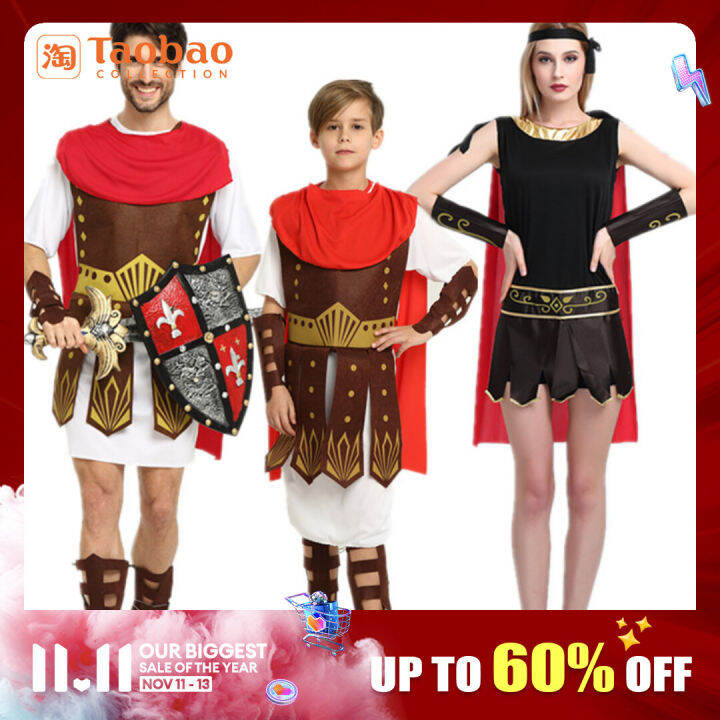 Halloween Ball Cosplay Sumo Ninja Clothes Roman Samurai Clothes ...