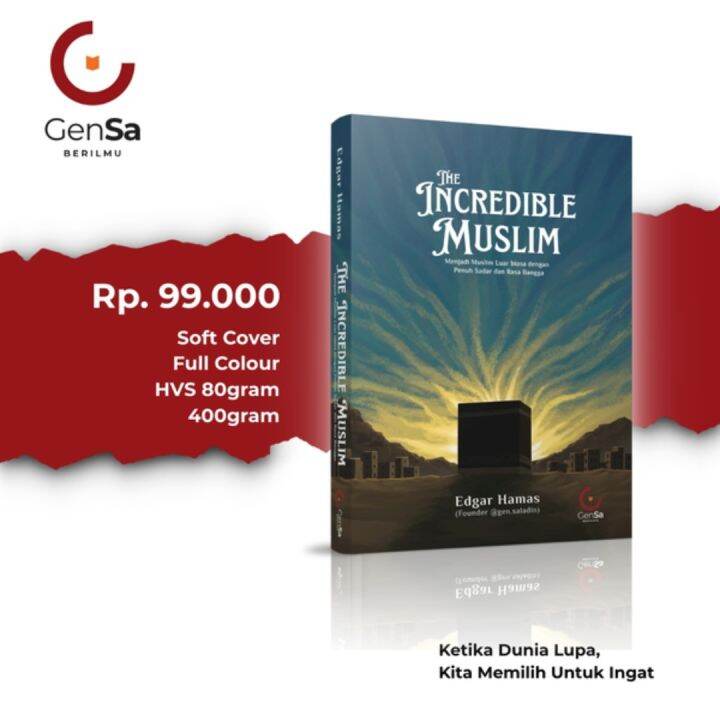 BUKU THE INCREDIBLE MUSLIM - EDGAR HAMAS (100% ORIGINAL) | Lazada Indonesia