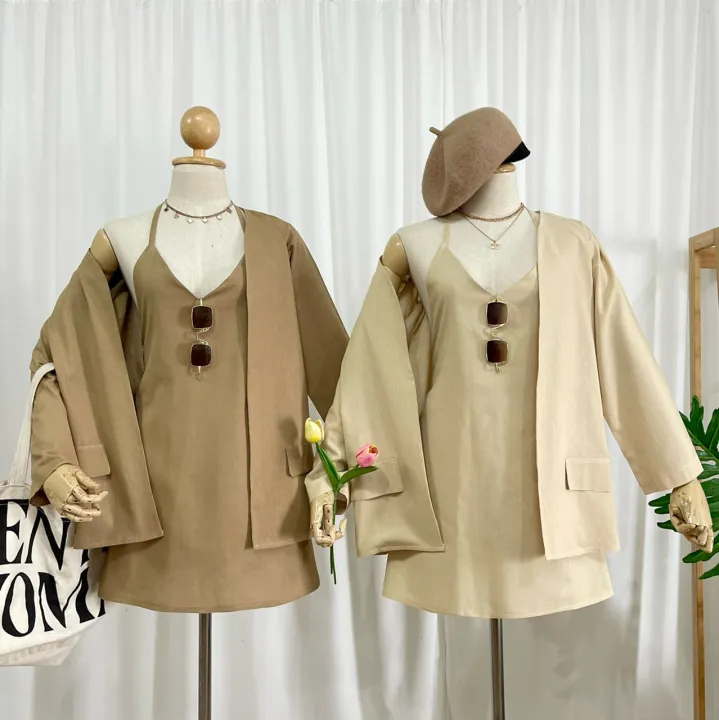 SS88 set2ชิ้น setเดรสสองชิ้น | Lazada.co.th