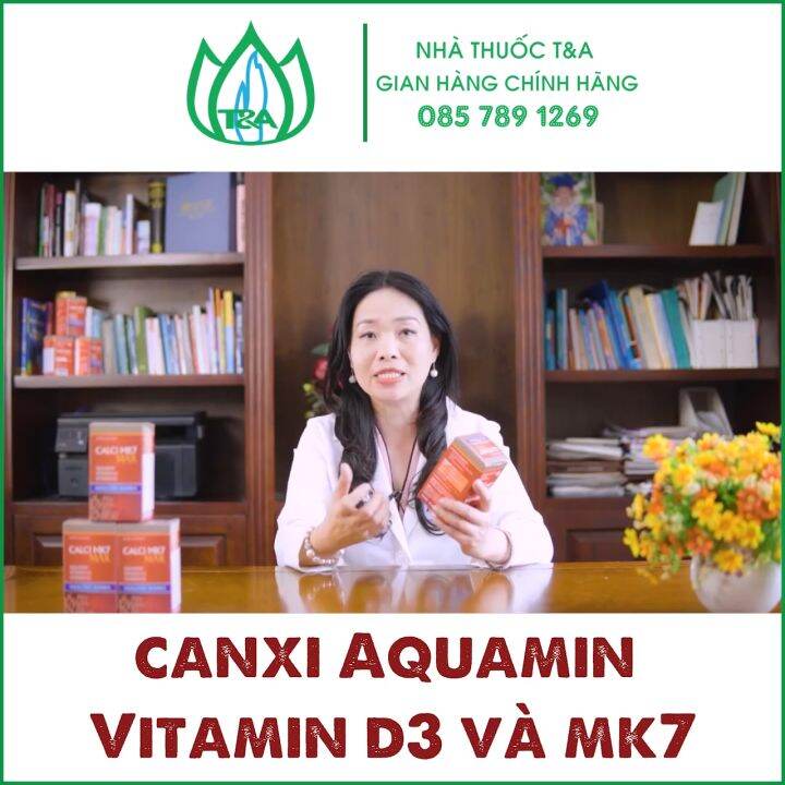 Calci MK7 Max Canxi chiết xuất từ tảo biển đỏ tự nhiên, tăng chiều cao ...
