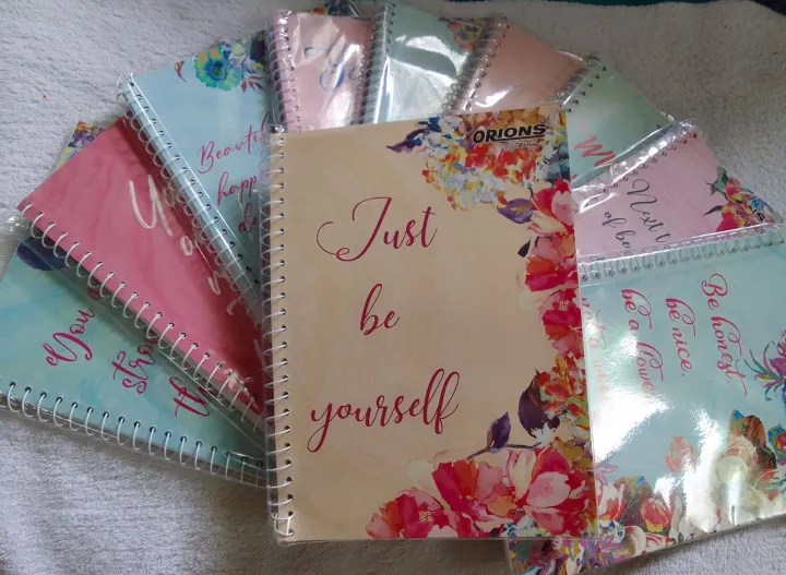 Orions F QUOTES Spiral Notebook-Set of 10, 80leaves | Lazada PH
