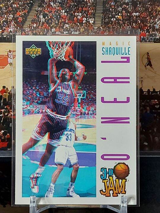 NBA card Shaquille O'Neal / SHAQ 1994 Upper Deck 3-D Jam #102 nrmnt ...