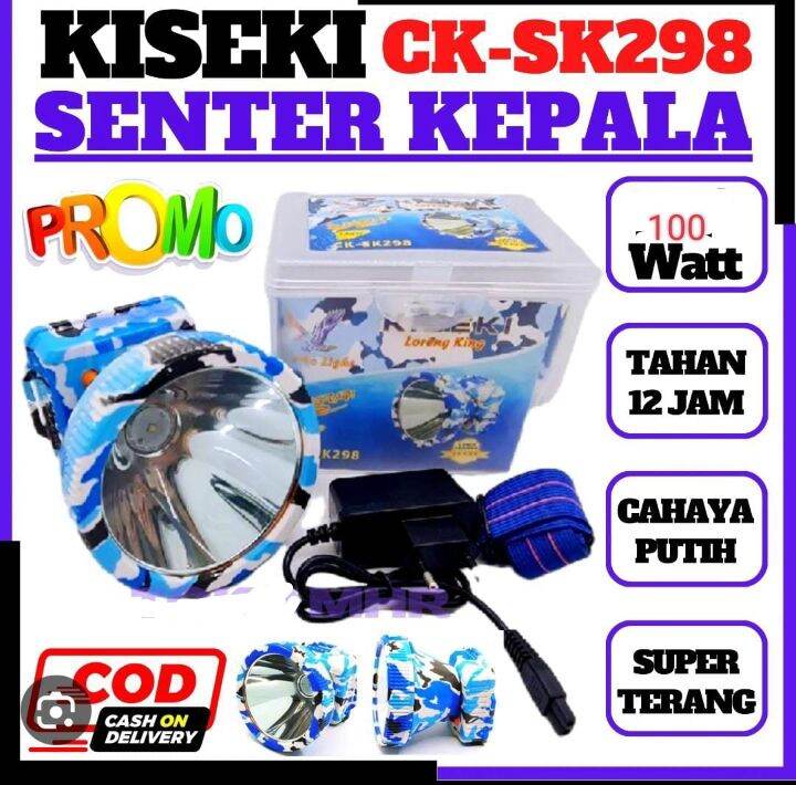 senter kepala kiseki loreng 100W CK SK 298 | Lazada Indonesia