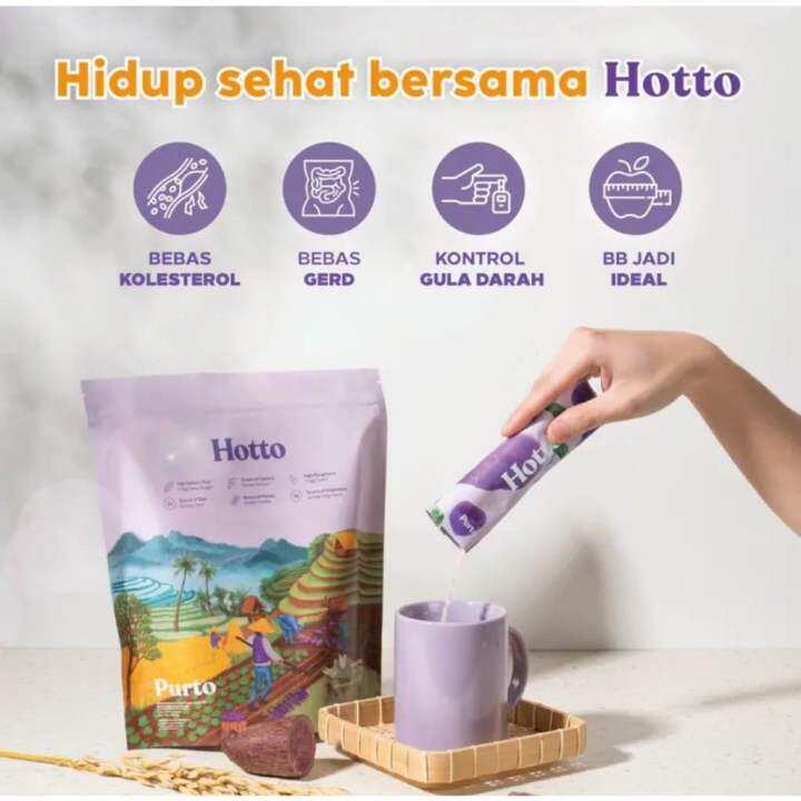 HOTTO purto hooto hoto multi grain pengganti sarapan sehat | Lazada Indonesia