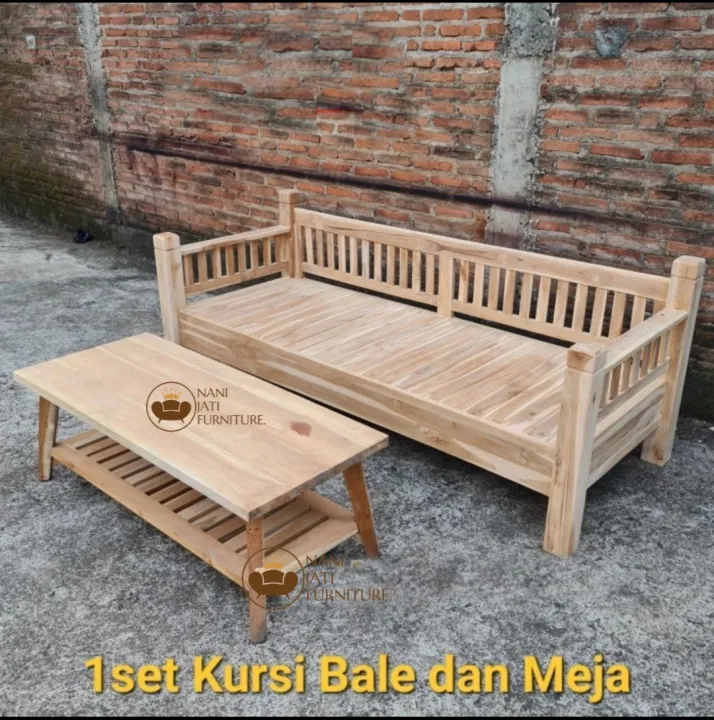 kursi bale bale kayu ,bale bale asli kayu jati ,kursi taman kursi teras ...